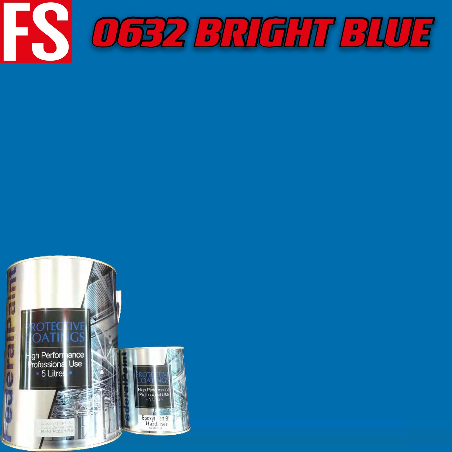 Epoxy PAINT FLOOR COATING (FEDERAL PAINT) Cat Lantai ( 4Liter Paint ...