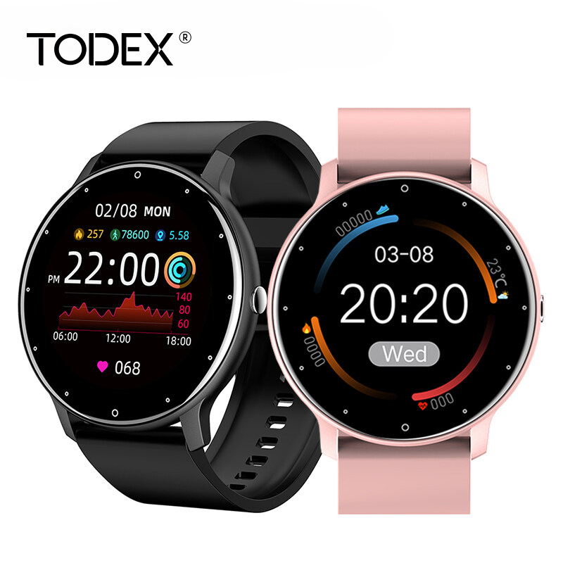 TODEX 2021ใหม่ K22สมาร์ทวอท์ชผู้ชายกีฬาฟิตเนสโทรผ่านบลูทูธมัลติฟังก ...