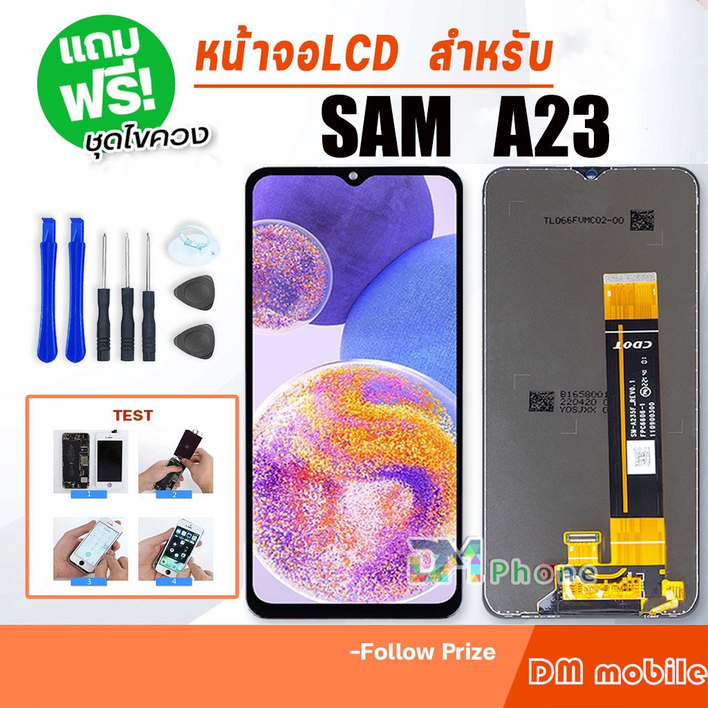 หน้าจอ Samsung Galaxy A23 4G 5G A235F อะไหล่มือถือ LCD หน้าจอ ใช้ได้กับ ...