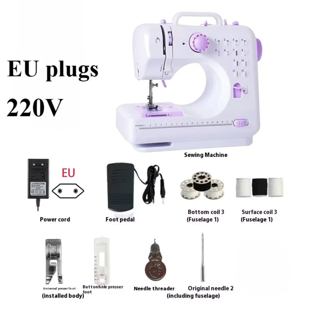 Lighting Lamp Automatic Electric Sewing Machine DIY Multifunction ...