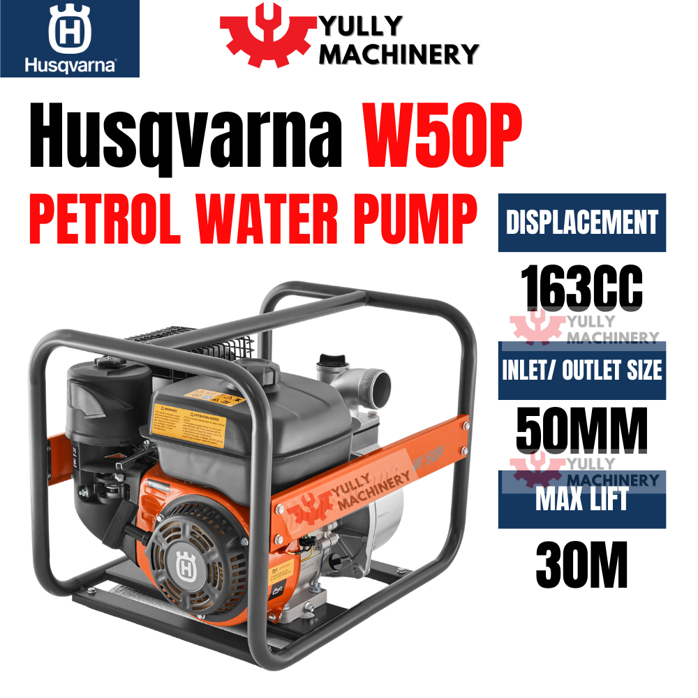 Husqvarna W50P Petrol Engine Water Pump Pam Air | Lazada