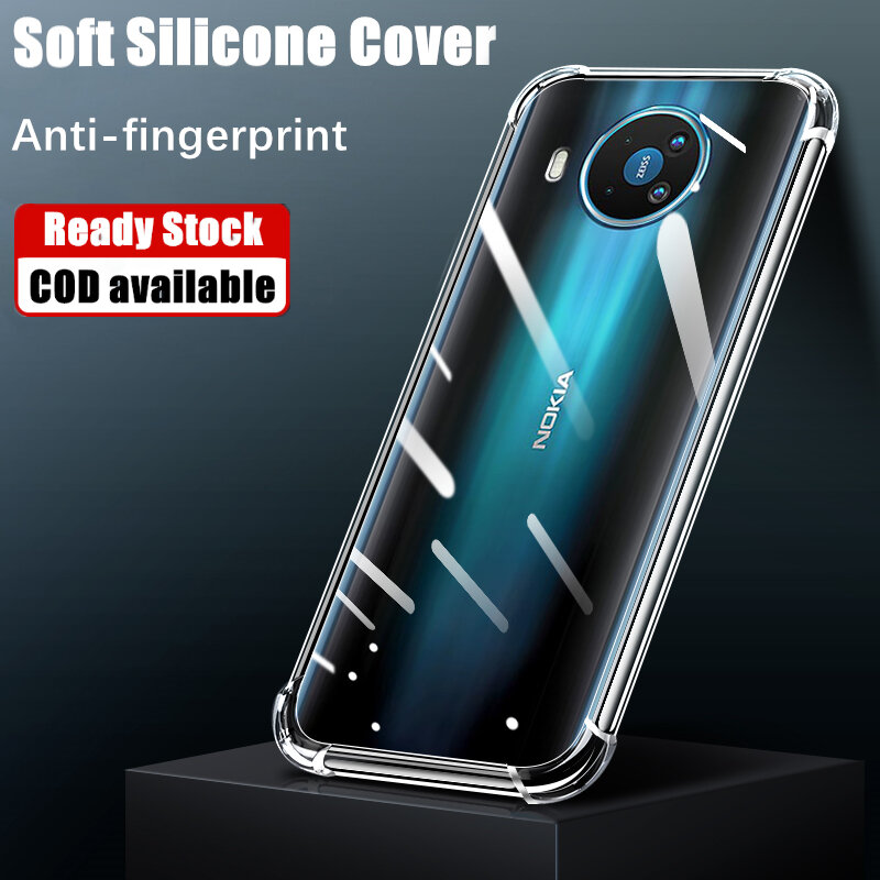 xprmy for Nokia 8.3 Shock Absorbing Ultra Clear Jelly Case Soft ...