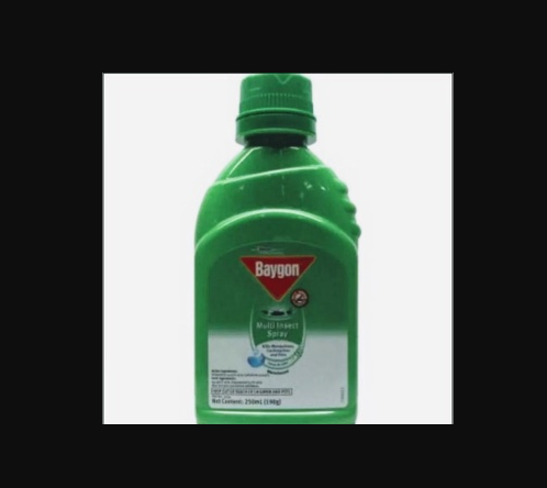 BAYGON MULTI INSECT SPRAY REFILL (KEROSENE/WATERBASED) 250ML,500ML ...