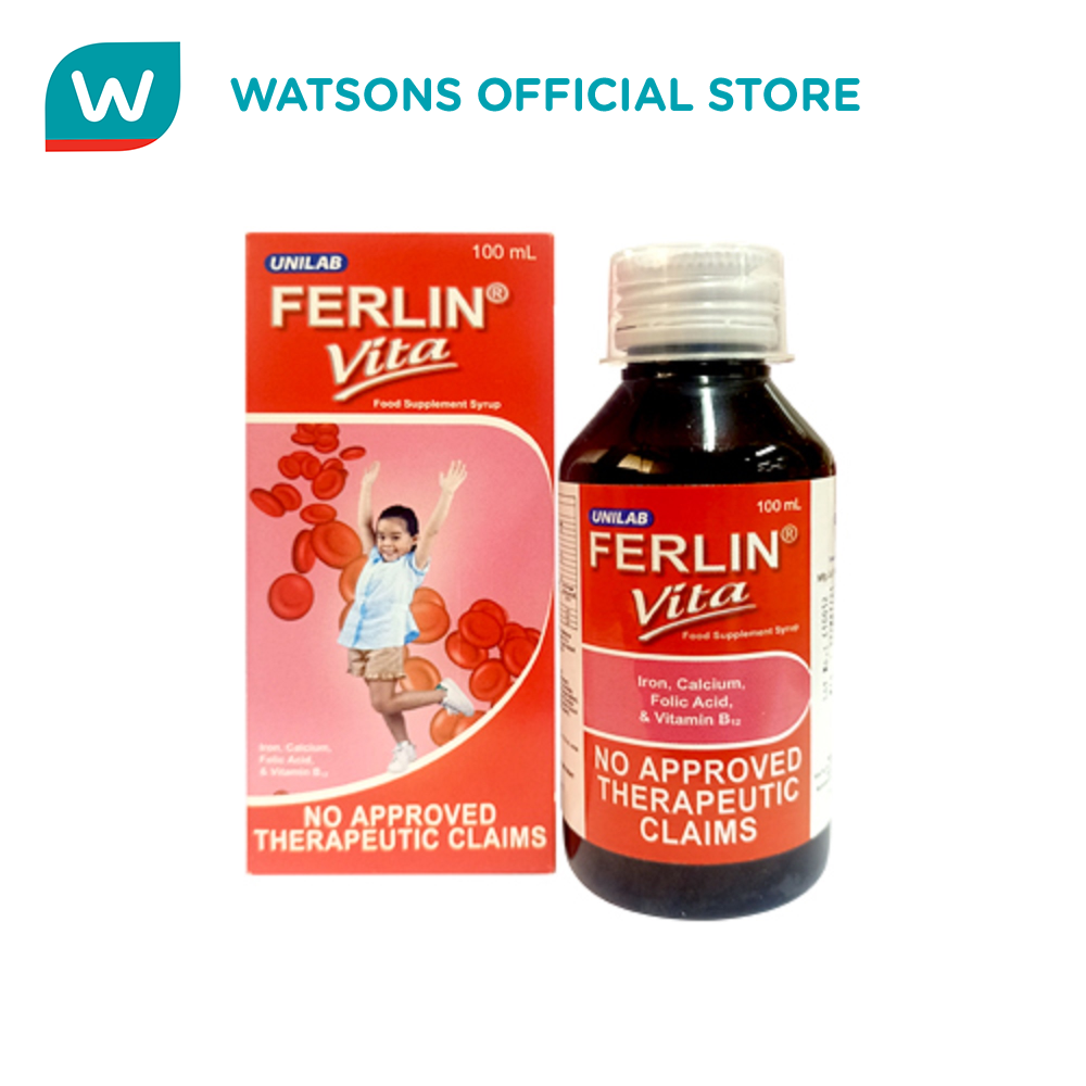 FERLIN Vita Syrup 100ML | Lazada PH