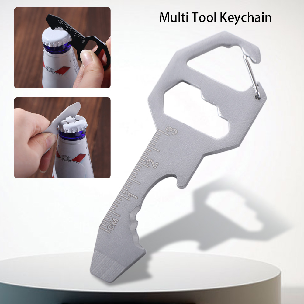 Multipurpose 6 in Multi-use Mini Tool Screwdriver Wrench Utility Gadget ...