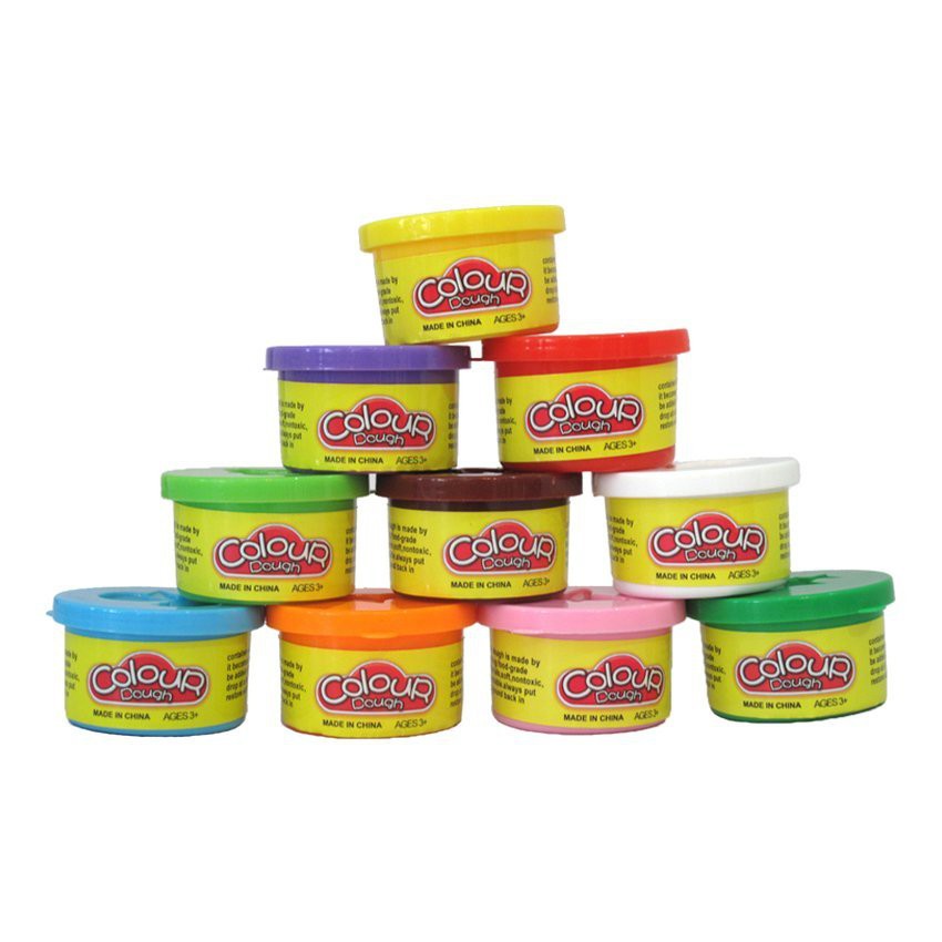 colour dought เซท แป้งโดว์ 10 สี - N-TOYGAME - ThaiPick