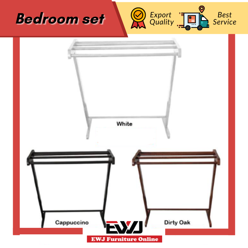 900 WOODEN TOWEL RACK/ PENYANGKUT TUALA | Lazada