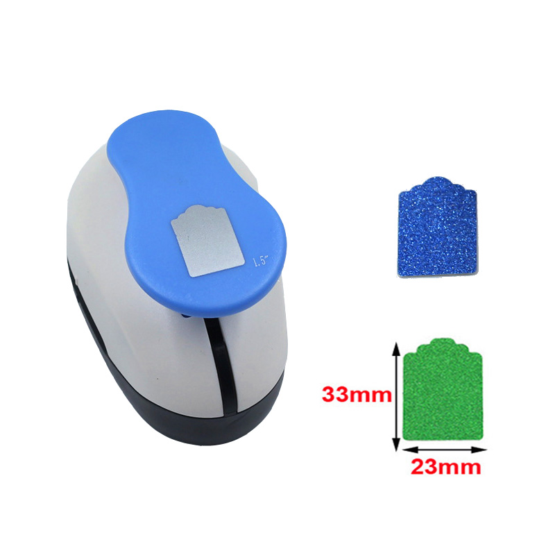 【LuxeGlow】Tag Cutter Hole Punch Kid Child Paper Scrapbook Tags Cards ...