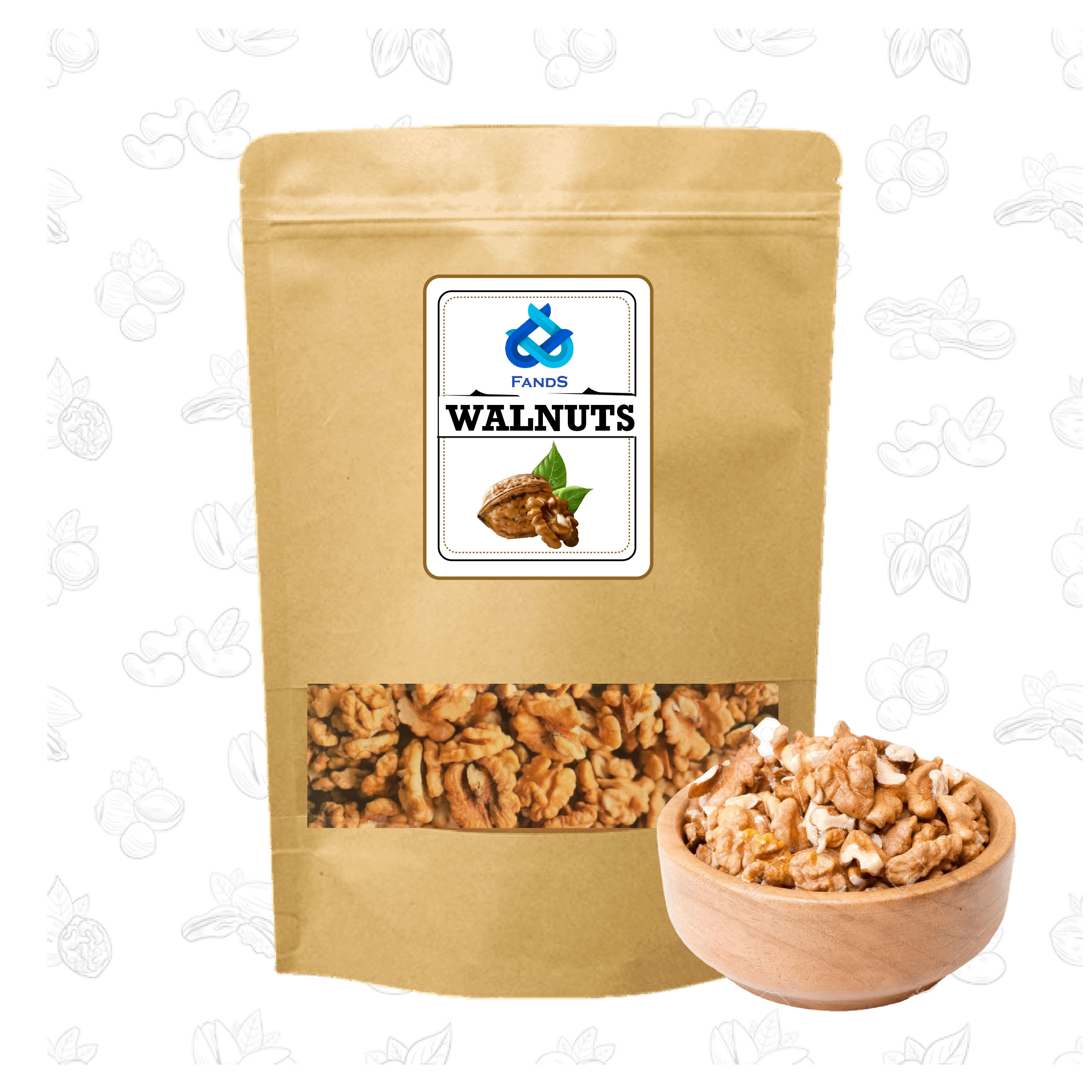 Premium Quality Walnut Giri (Kernel) Without Shell - 500g | Daraz.pk