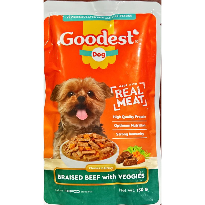 Goodest Dog Wet food in Pouch 130g | Lazada PH