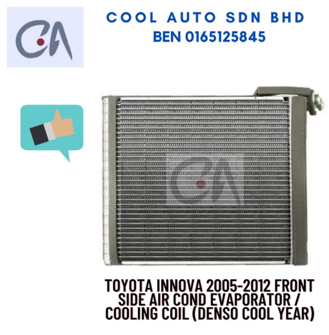 TOYOTA INNOVA 2005-2012 FRONT SIDE AIR COND EVAPORATOR / COOLING COIL ...