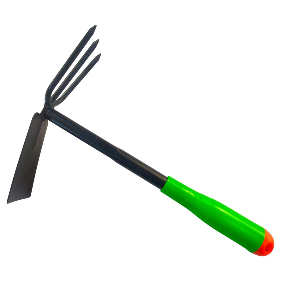 Heavy Duty Garden Hand Trowel Rake Hoe Prongs Planting Shovel Weeding ...