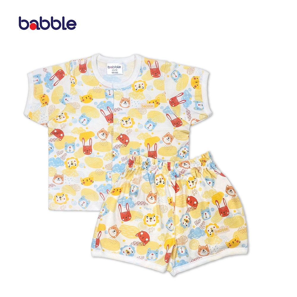 [ลด20%ขั้นต่ำ899.-] BABBLE ชุดเด็ก เสื้อผ้าเด็ก แขนสั้นขาสั้น อายุ 3 ...