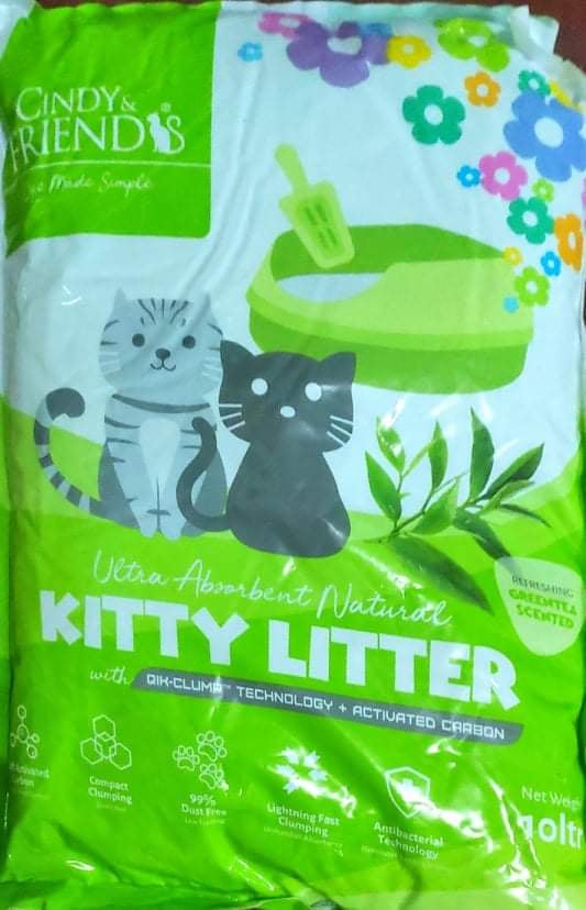 Cindy & Friend Kitty Cat Litter 10L Ultra Absorbent Natural | Lazada PH