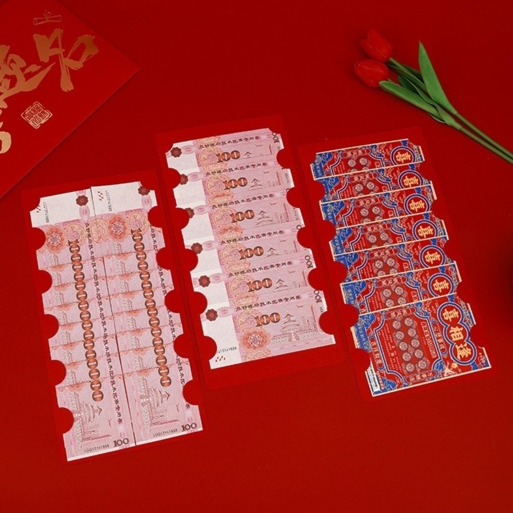 Festive Envelope Chinese Style Large Red Envelopes Paper Traditional ...