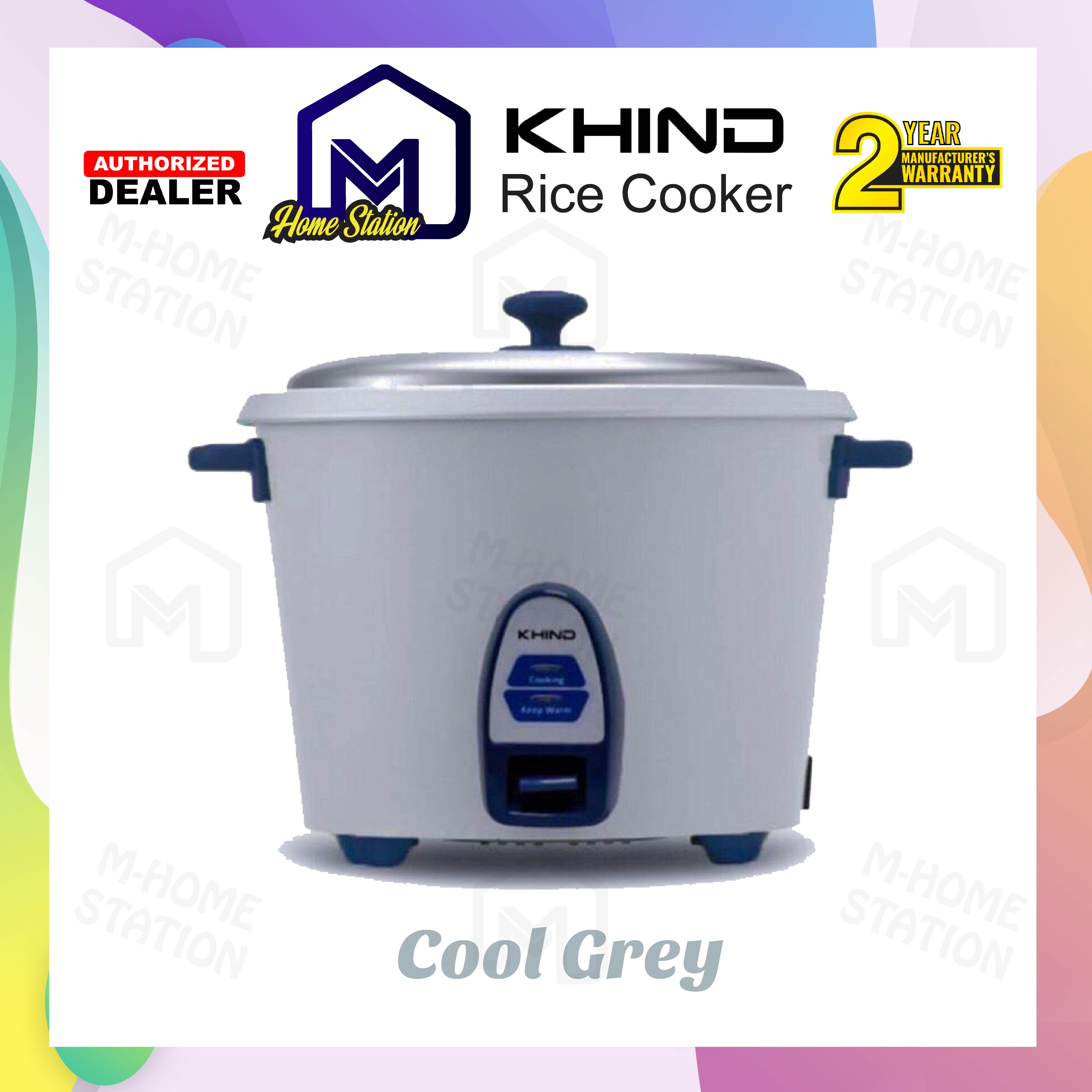 Khind Mini Rice Cooker 0.6L Small Capacity RC806N 0.6L Periuk Nasi ...