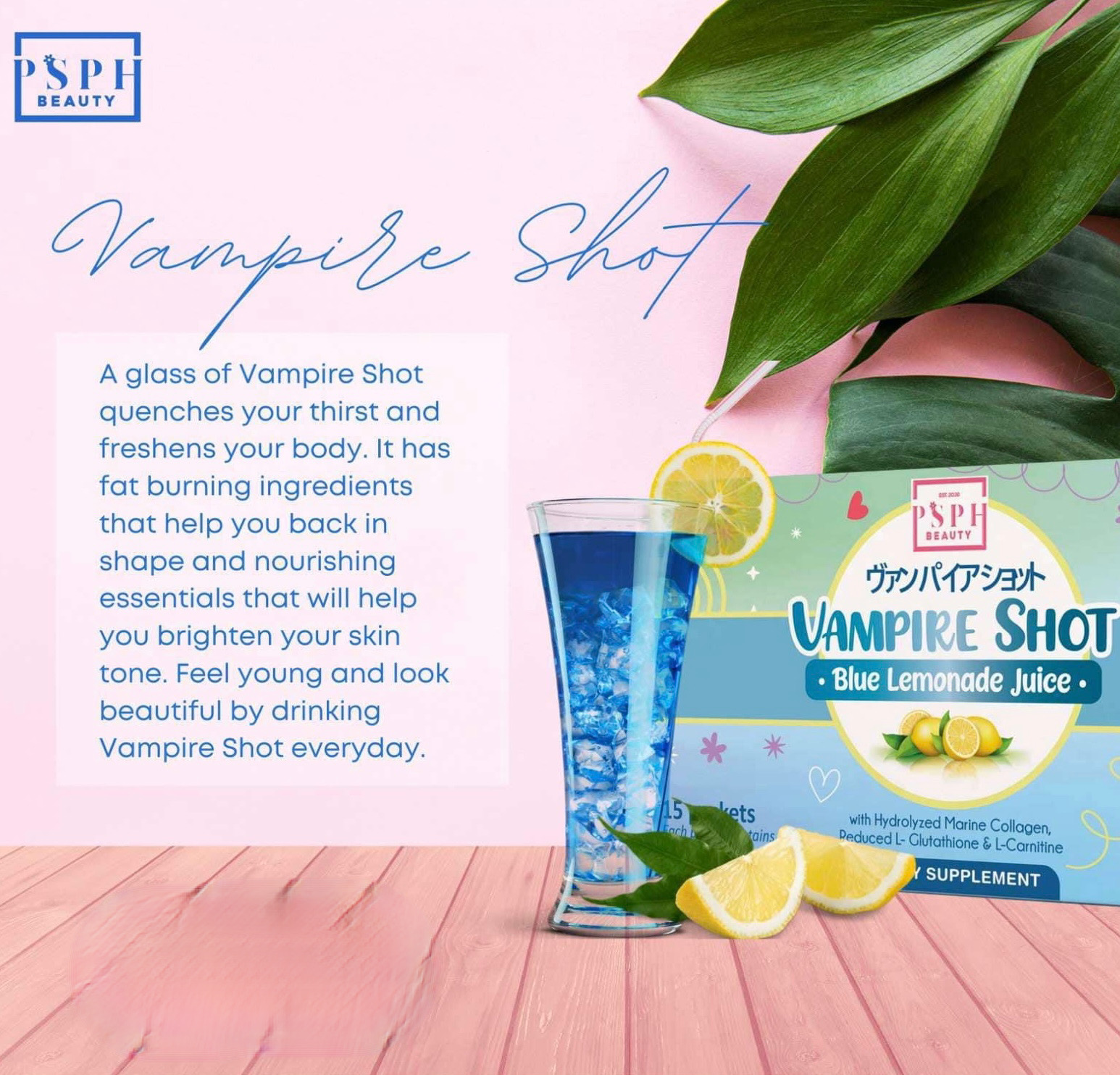 PSPH Cuppacopi Frothy Coffee, Vampire Shot Cranberry Juice, Vampire ...