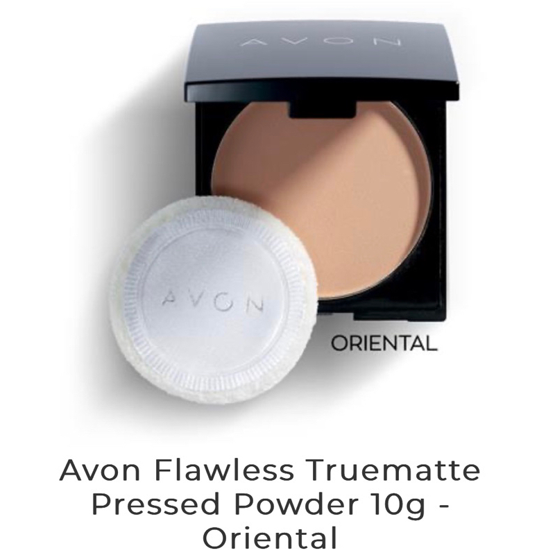 Avon Flawless Truematte Pressed Powder 10g | Lazada