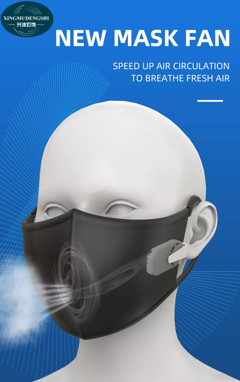 XMDS พัดลมติดแมส พัดลมระบายอากาศขนาดเล็ก สำหรับติดหน้ากากอนามัย ใช้งานได้จริง - Bonjour Sun ...