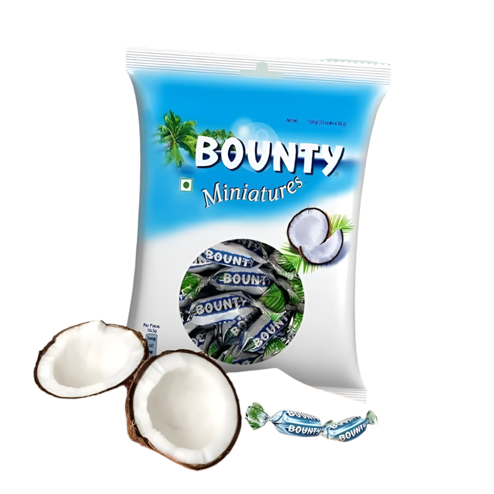 Bounty Chocolate Packet Sweets 150 Gm imported orignal | Daraz.pk
