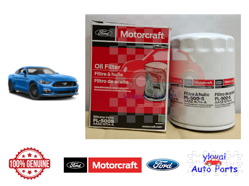 Genuine Ford Motorcraft Oil Filter for Ford Mustang 3.7L/5.0L GT Coupe ...