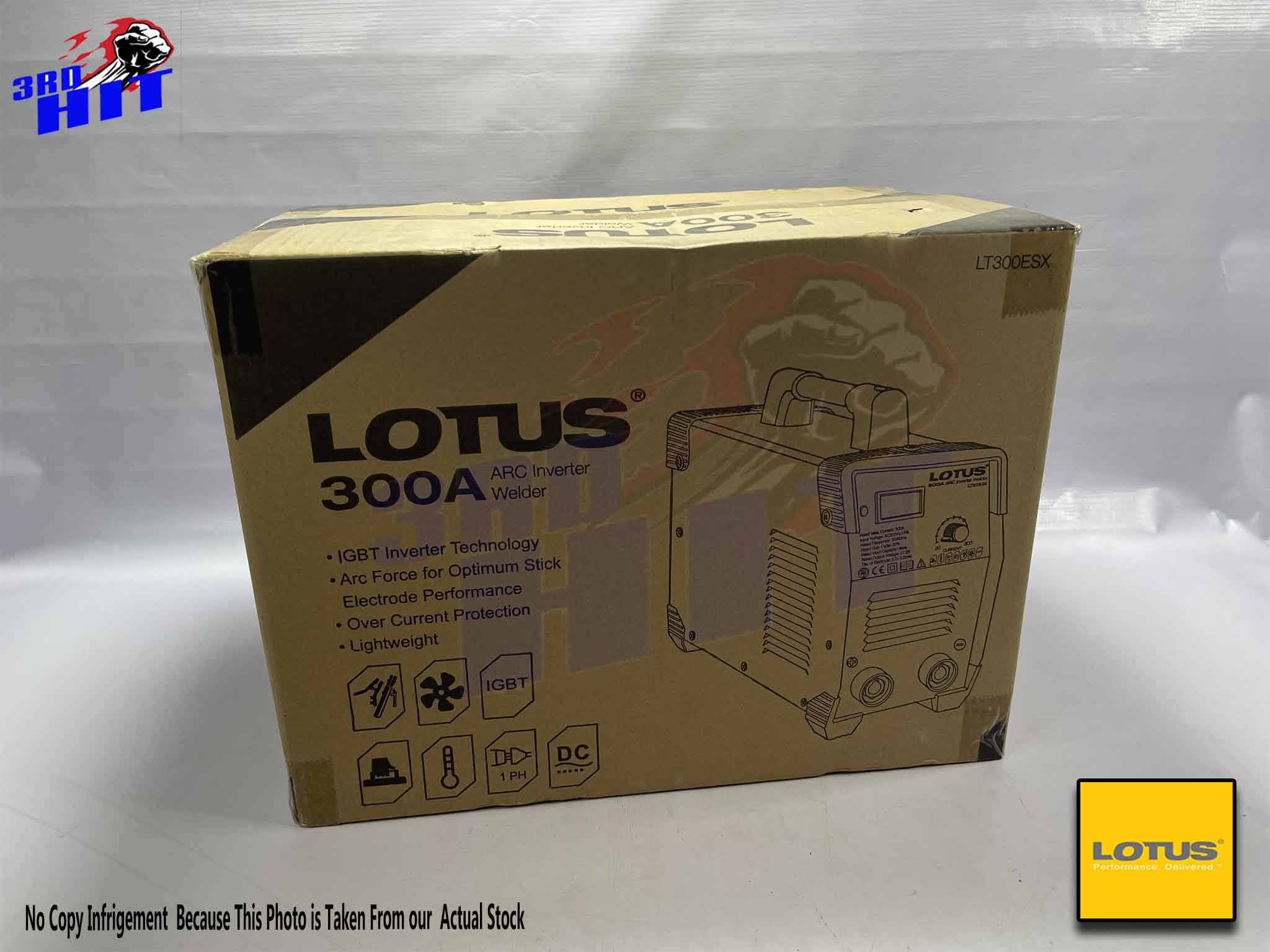 3rdHit Original Lotus ARC Inverter Welding Machine 300A LT300ESX (COD ...