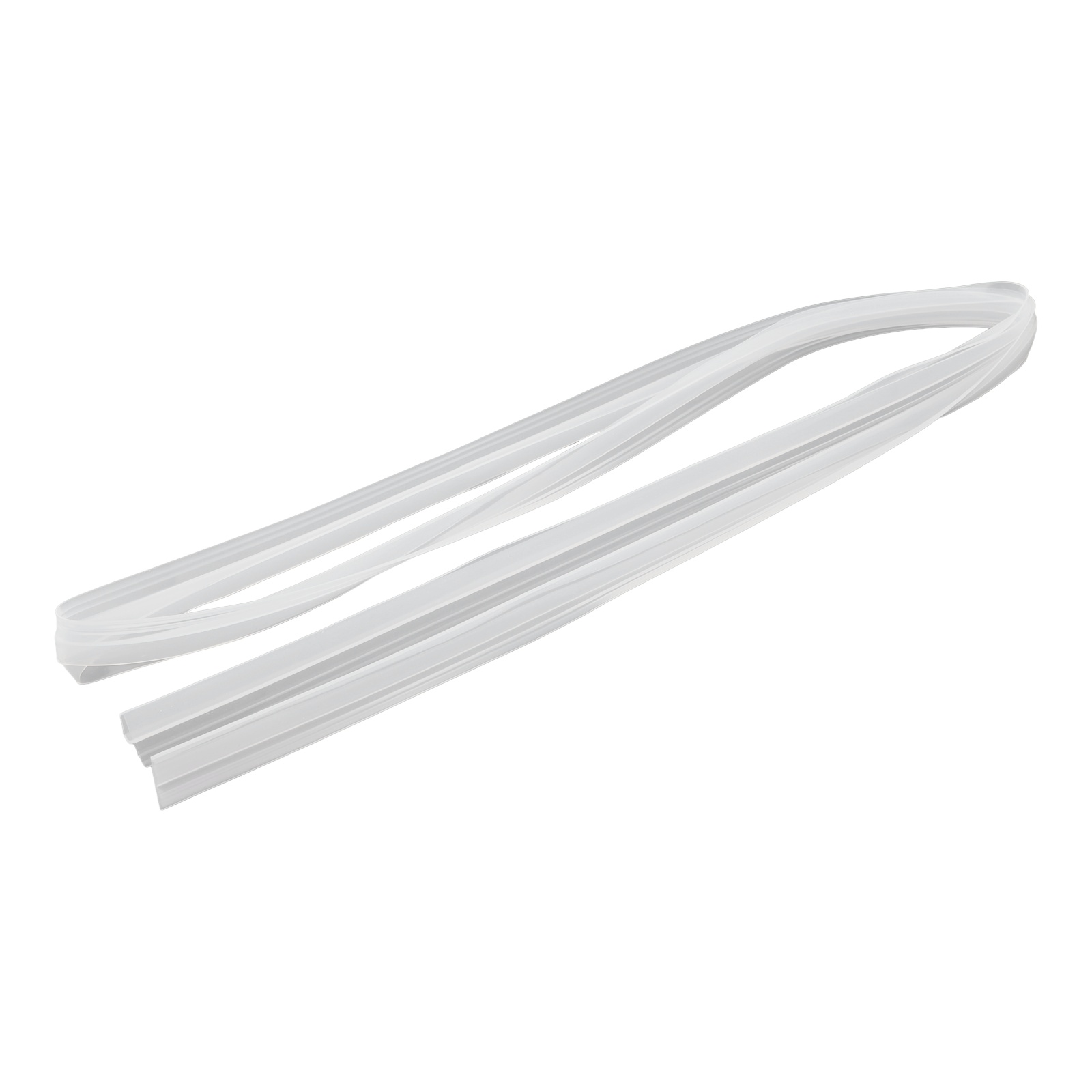 Silicone Rubber Shower Door Seal Strip H Type Waterproof 2M Length ...