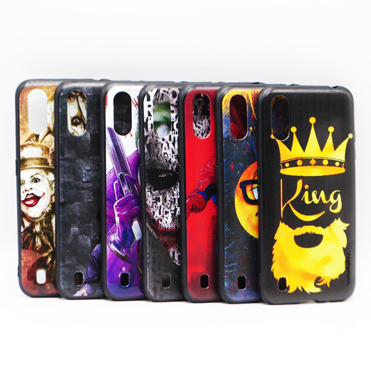 Samsung A01 Back Cover Multicolour 3D Design Case For Galaxy A01 | Daraz.pk