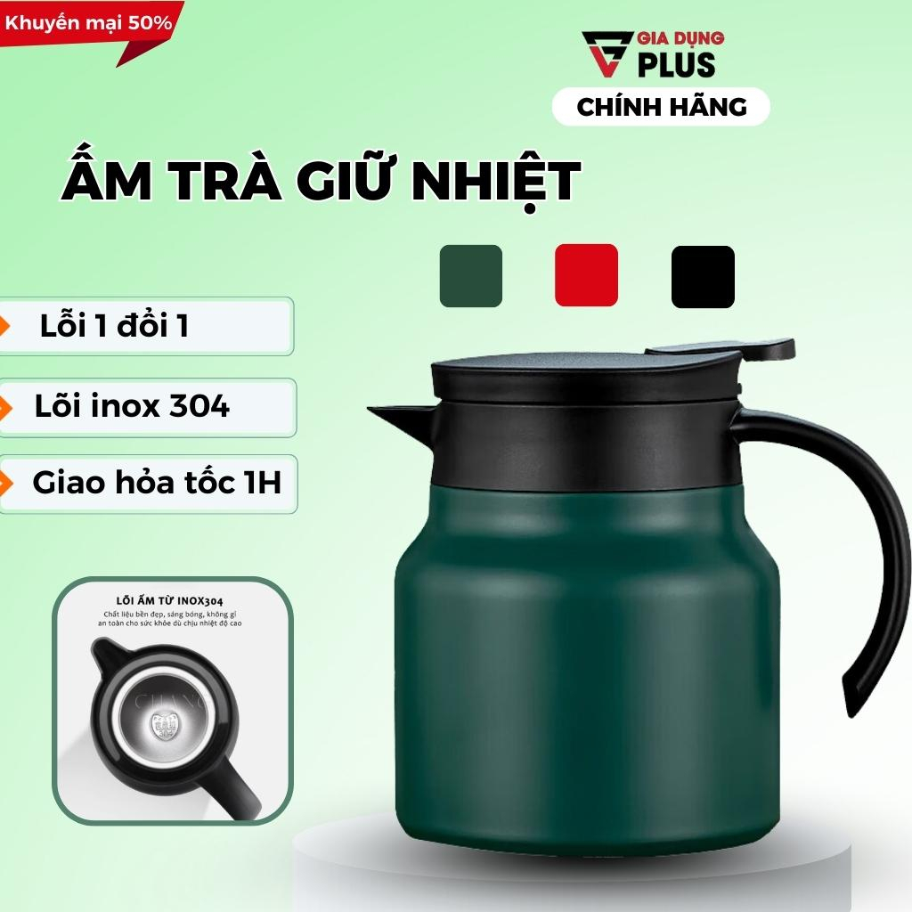 Ấm pha trà giữ nhiệt inox dung tích 1000L có lưới lọc, bình pha trà giữ ...