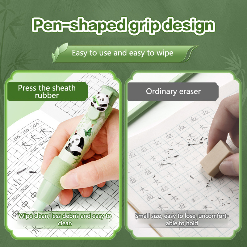 Sliding Retractable Pencil Eraser Cartoon Capybara Slide Erasers Cute ...