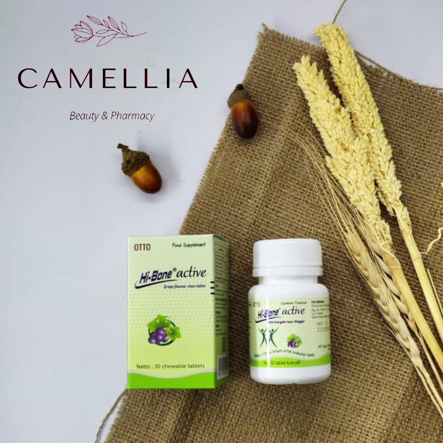 Hi Bone Active Isi 30 Tablet Rasa Anggur | Lazada Indonesia
