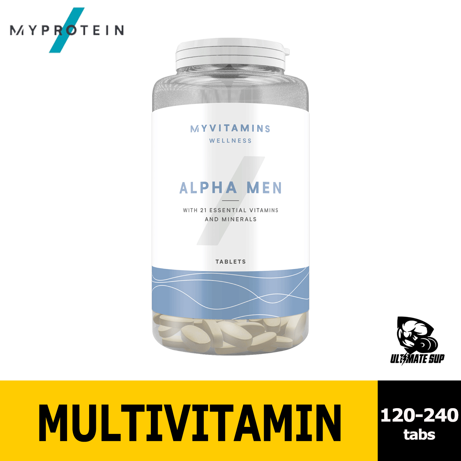 Myprotein Alpha Men Multivitamin Tablets | Essential Vitamins ...
