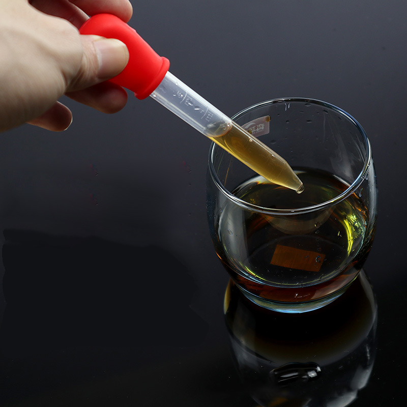 5ml Straw Silicone straw dropper children’s anti-choke feeding medicine ...