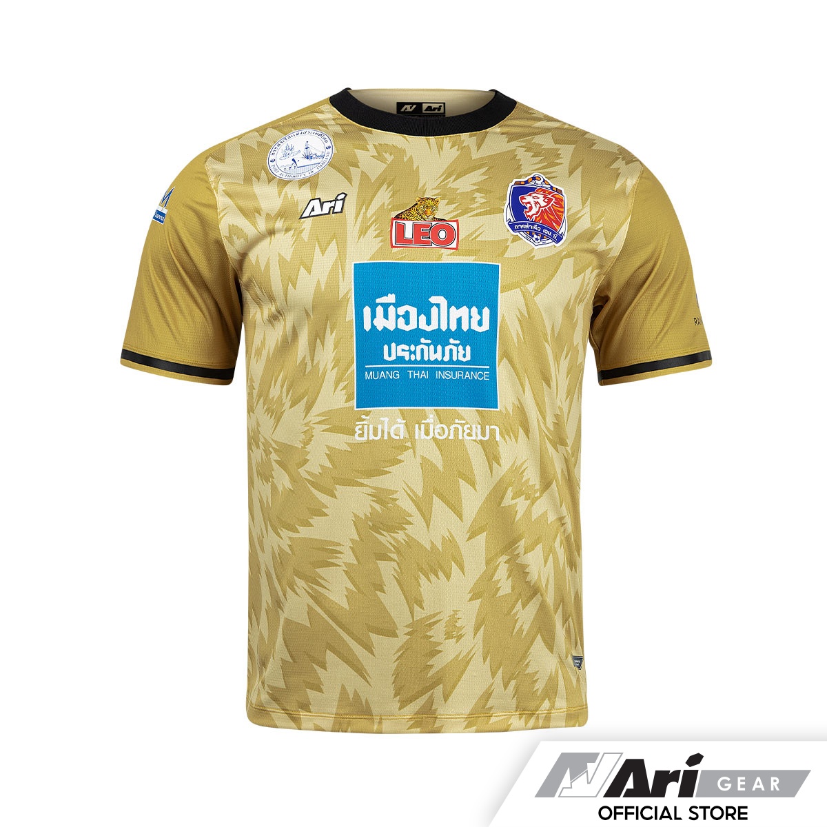 ARI PORT FC 2021/22 AWAY PLAYER JERSEY - GOLD/GOLD/BLACK เสื้อฟุตบอล อา ...