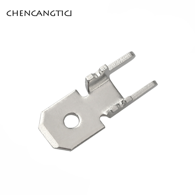 20 Pcs Splice Terminal Lug Tin Plating Brass Terminals Soldering ...