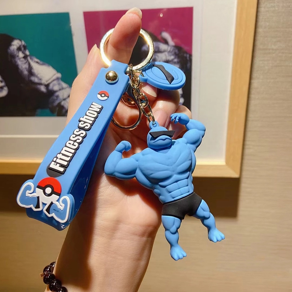 heather Pokemon GK Kawaii Fitness Muscles Pikachu Psyduck Squirtle ...