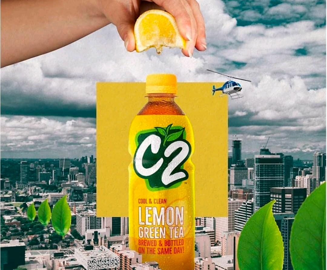 C2 Green tea lemon flavor ( 360ml ) , C2 tra xanh thanh nhient ( 360ml ...