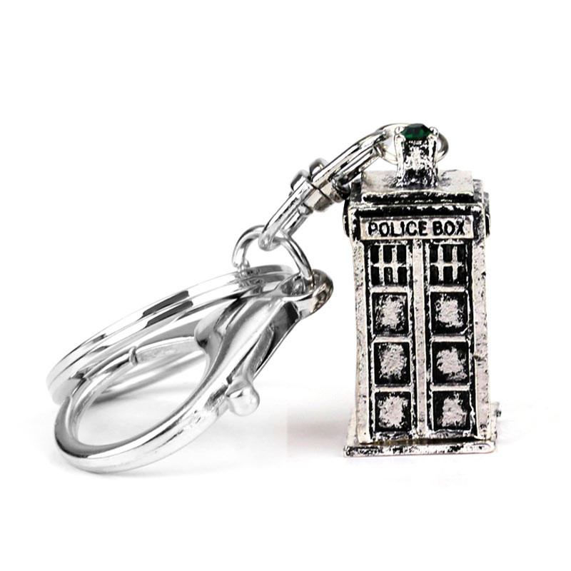 【Topnotch Store】Doctor Key Chains TARDIS Keychain Chaveiro Car ...