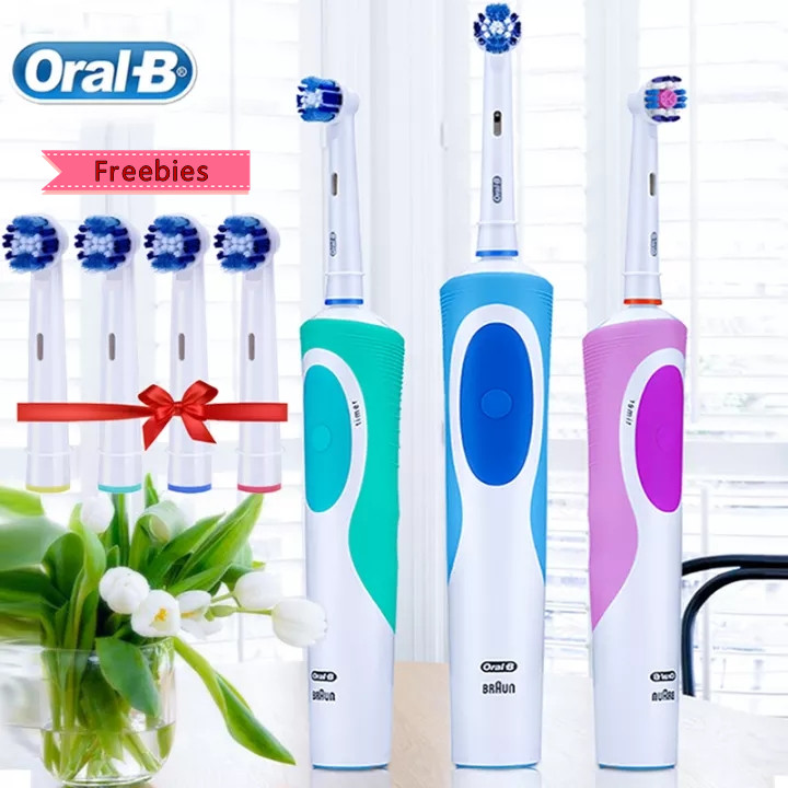 Oral B Electric Toothbrush 2D Cleaning Rotary Toothbrush Rechargeable ...