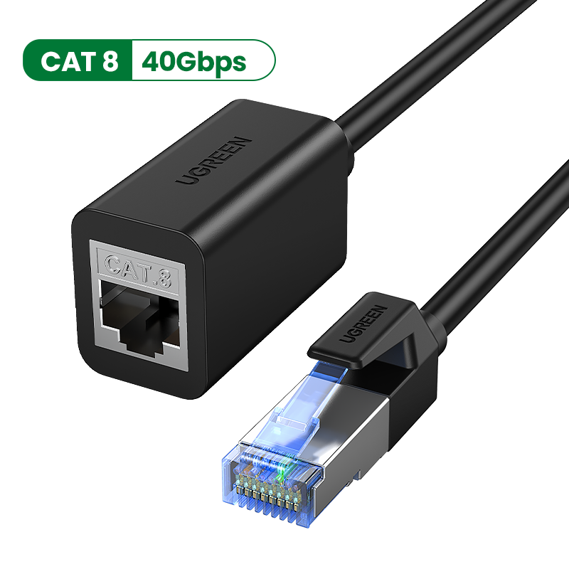 1015UGREEN Ethernet Extender Cable Cat 8 Extension Network Cable 40Gbps ...