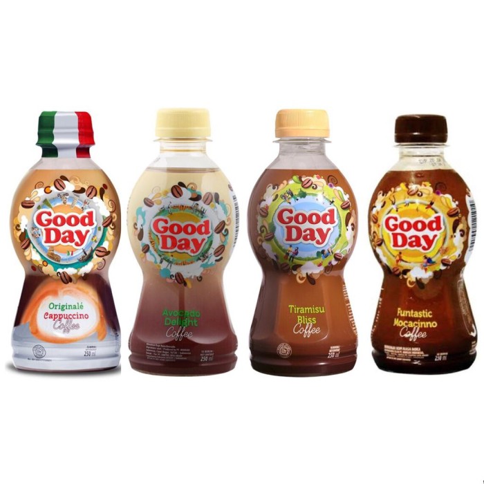 Kopi Botol Siap Minum Kapal Api 200 ml | ABC 20ml | Good Day 250ml ...