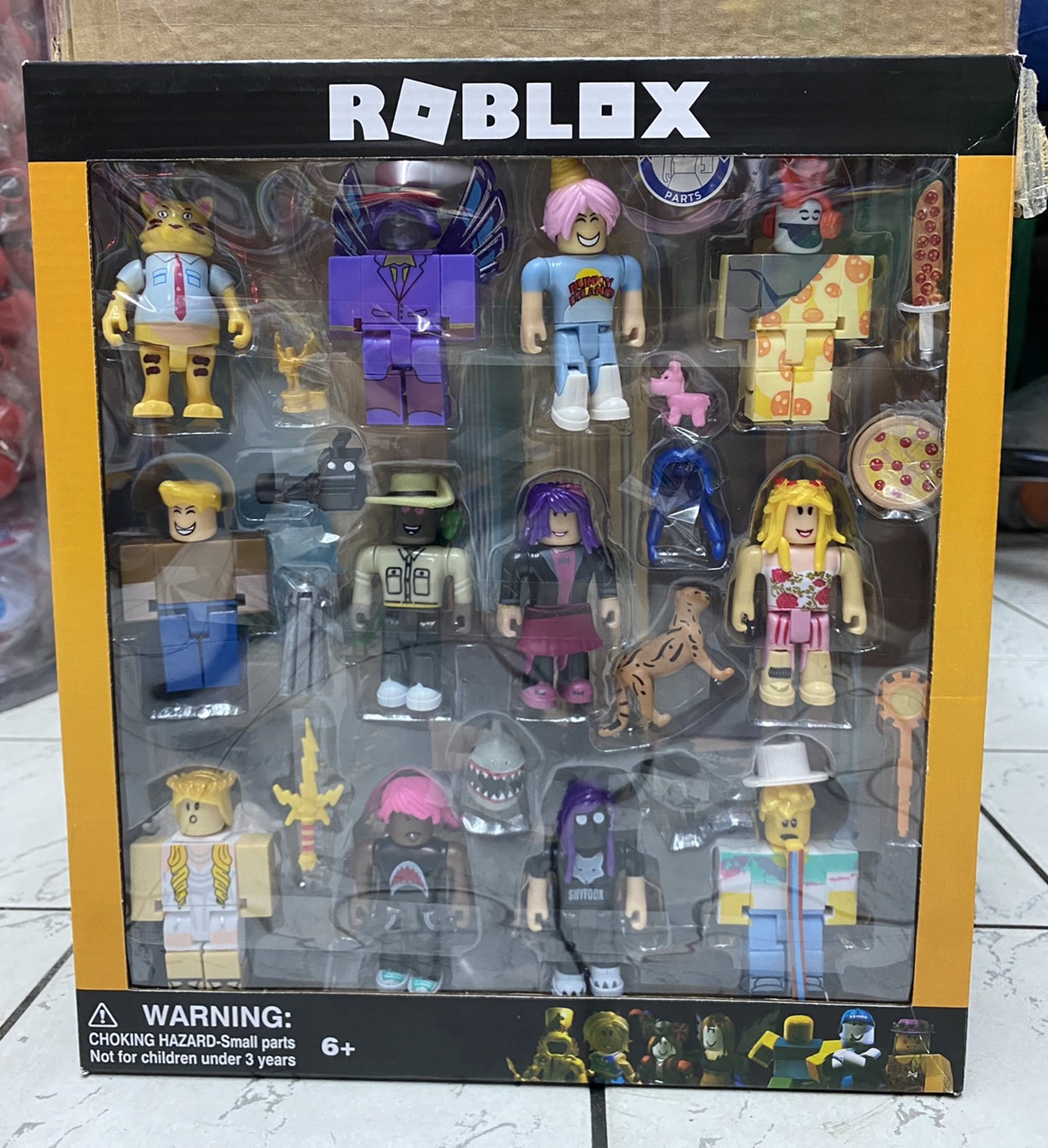 จัดส่งจากกรุงเทพฯ ของเล่นเด็กตุ๊กตาฟิกเกอร์ตัวละคร roblox 12 ชิ้น ...