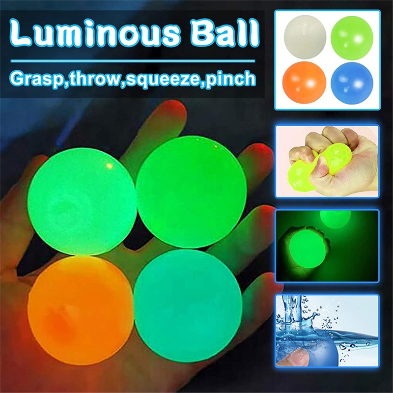 【Hot demand】【Hot demand】4pcs/1set Stick Wall Ball Sticky Ball Catch ...