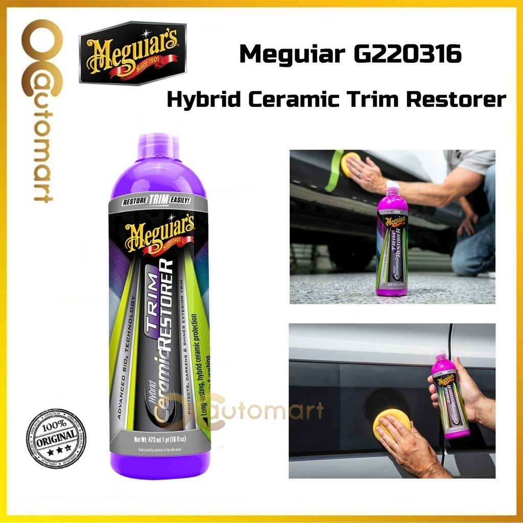 Meguiar's G220316 Hybrid Ceramic Trim Restorer - 16 Oz / 473ml | Lazada