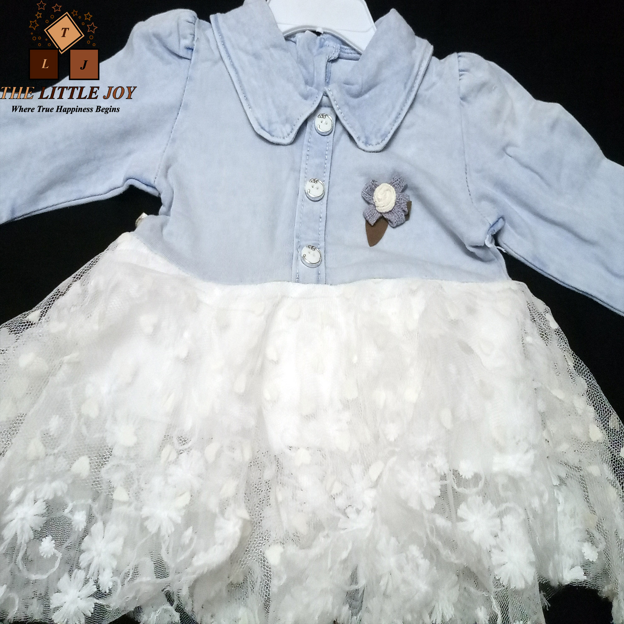 Fancy New Stylish Baby Girl Frock Suit Art # DB - Den.Frock -No.1 ...