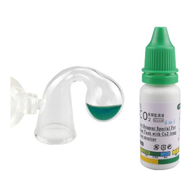 Aquarium CO2 Indicator Solution Fish Tank Liquid Test PH Long-term ...
