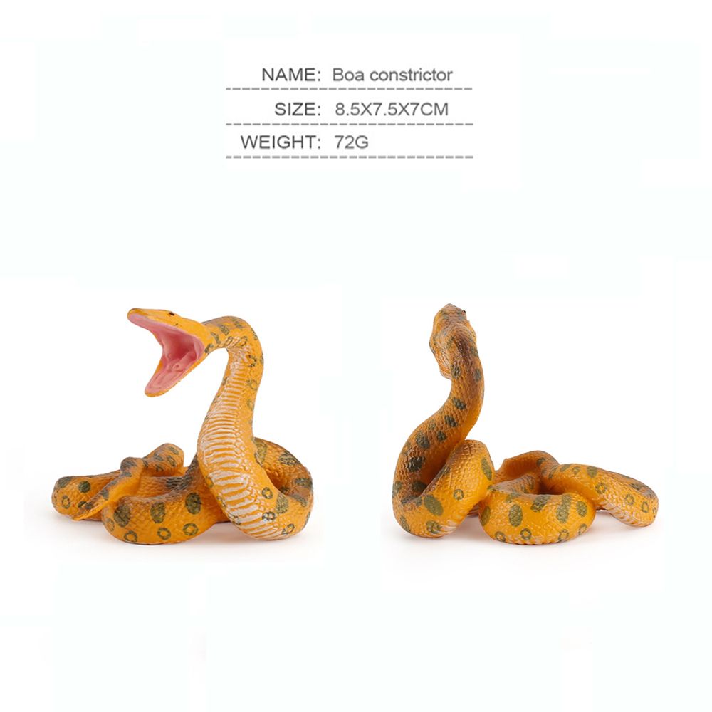 Realistic Mischief Scared Halloween Animal Model Snake Simulation Snake ...