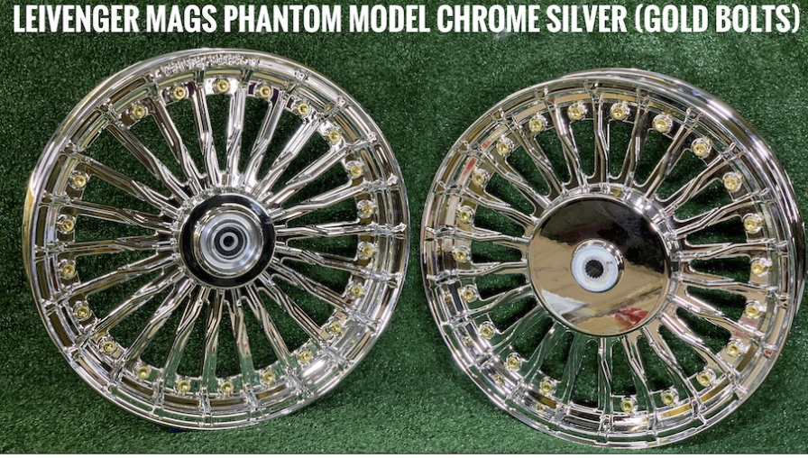 Leivenger Phantom Mags 22Spokes (Mio Sporty, Mio Soul 115/ Mio Soul i ...