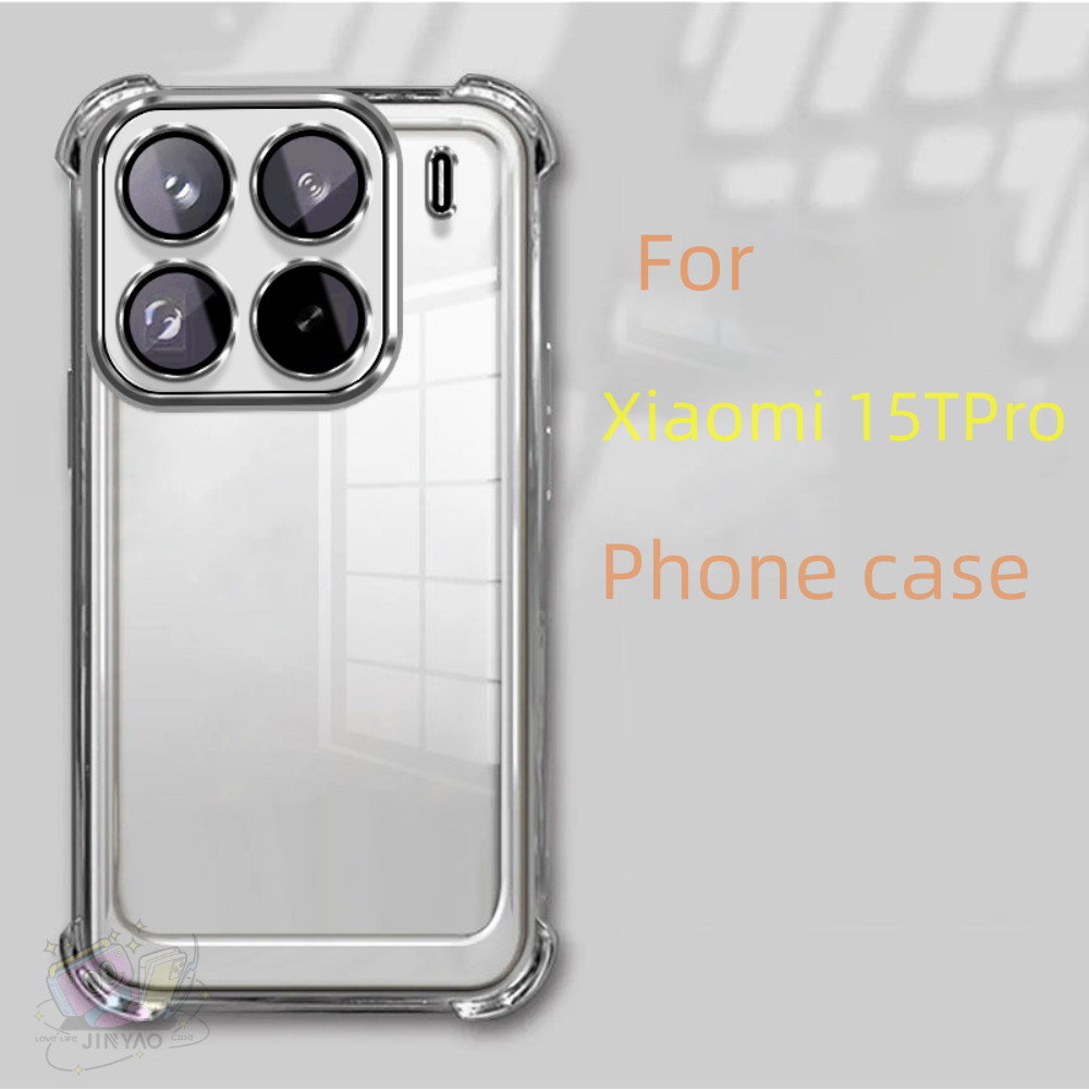 【Modern】For Xiaomi 15TPro Phone Case Transparent Lens Protector Fresh ...