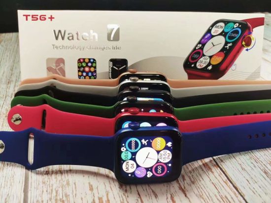 T56+ Series 7 Smart Watch T55 Plus Smart Watch For Men & Women Android ...